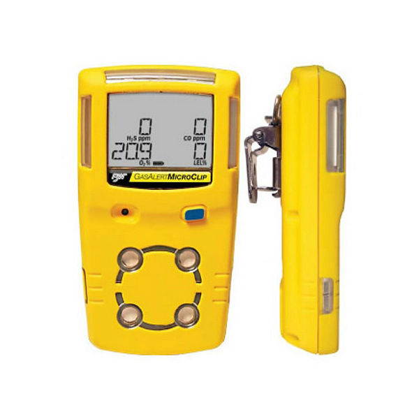 Газоанализатор GAS ALERT MICRO CLIP XT (O2, CO, H2S, CH4) с поверкой по ...